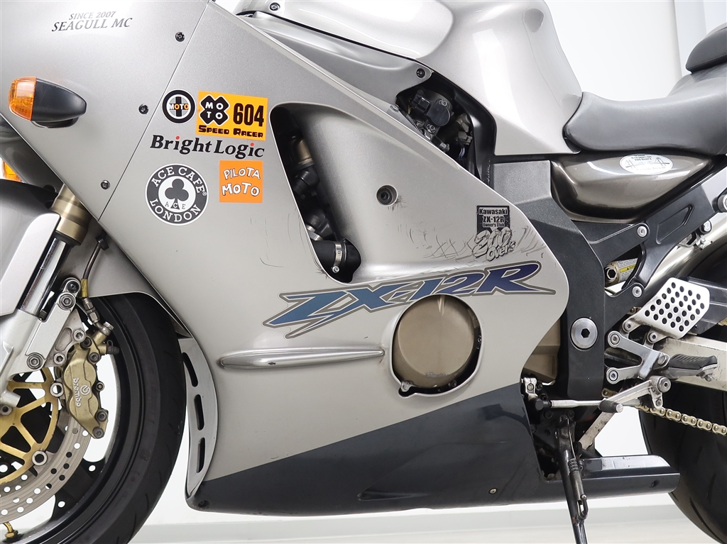 日本代購代標第一品牌【樂淘letao】－♪ZX-12R/A1 純正 左側 サイドアンダーカウル(K0722C20)ZXT20A/00年式