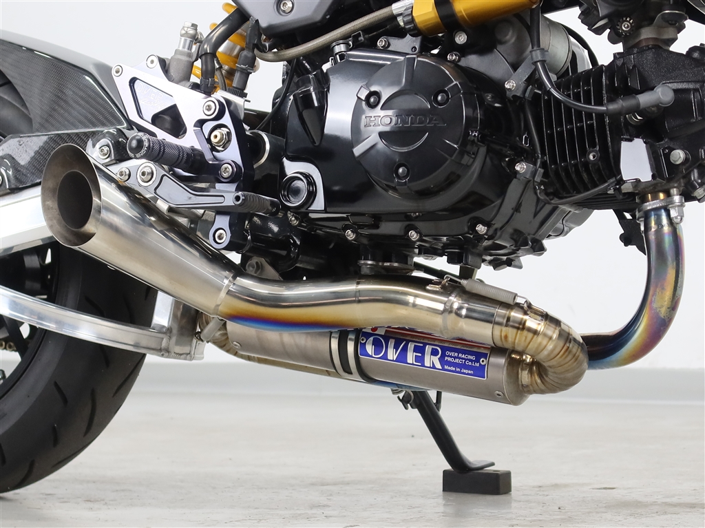 日本代購代標第一品牌【樂淘letao】－♪グロム JC61/JC75 '13-'20 OVER スパイラル フルチタン マフラー (H0716A14)